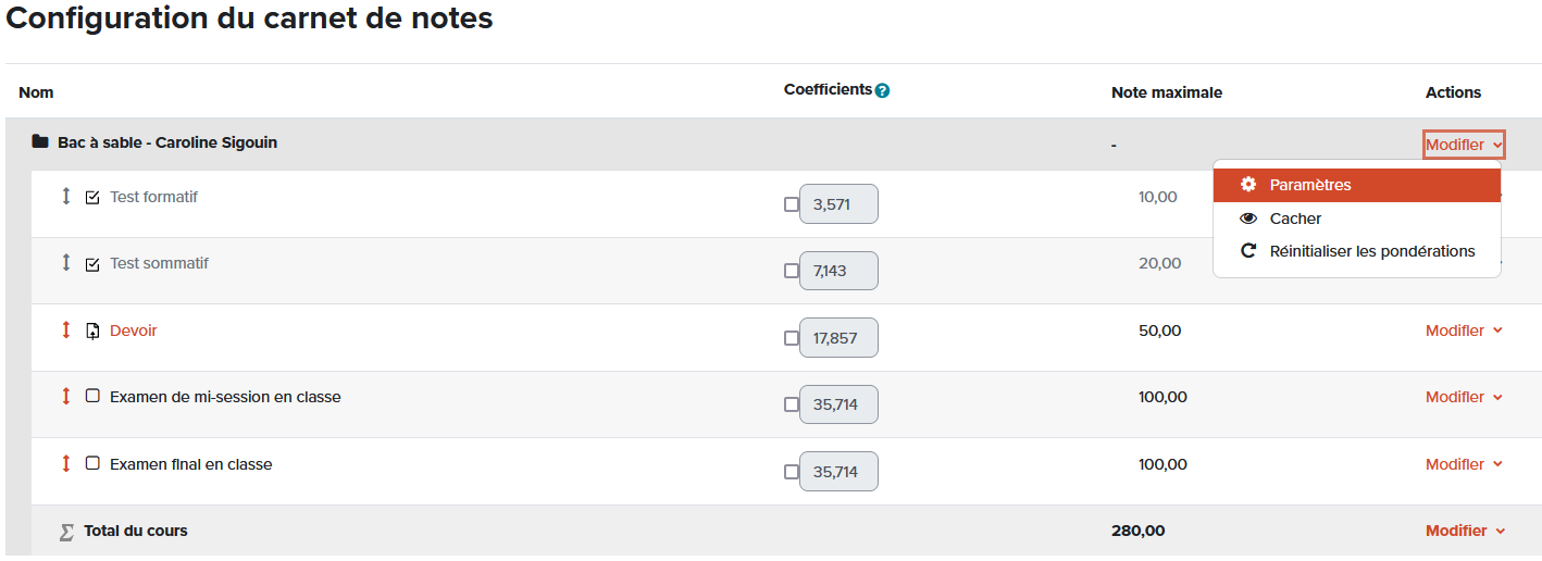 Structurer son carnet de notes